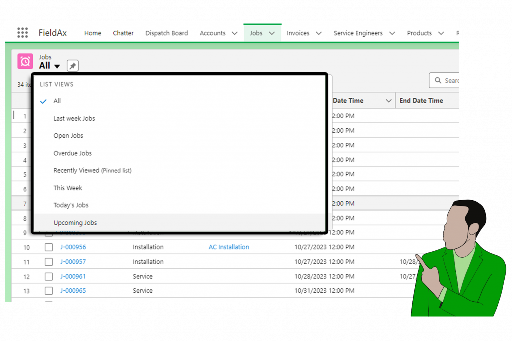 FieldAx: Effortless Job Management for Seamless Operations