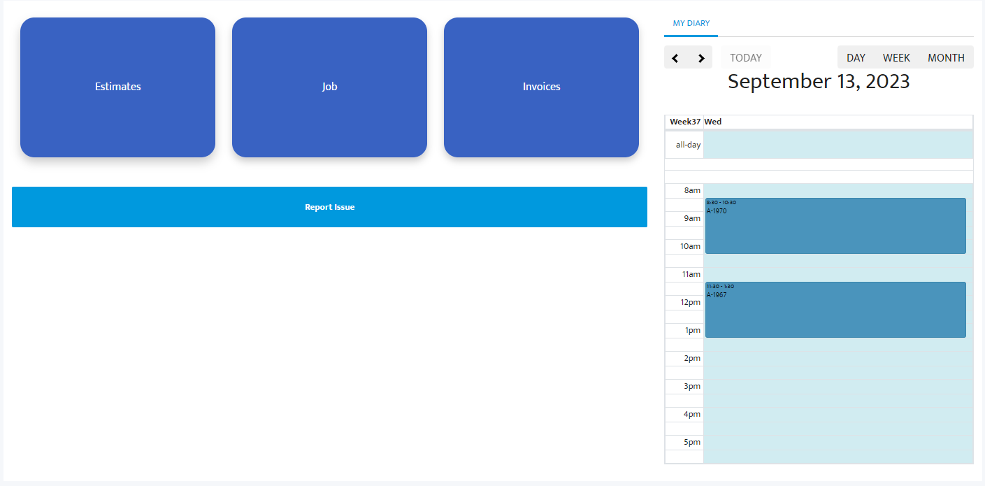 Customer Portal – Field Service Software