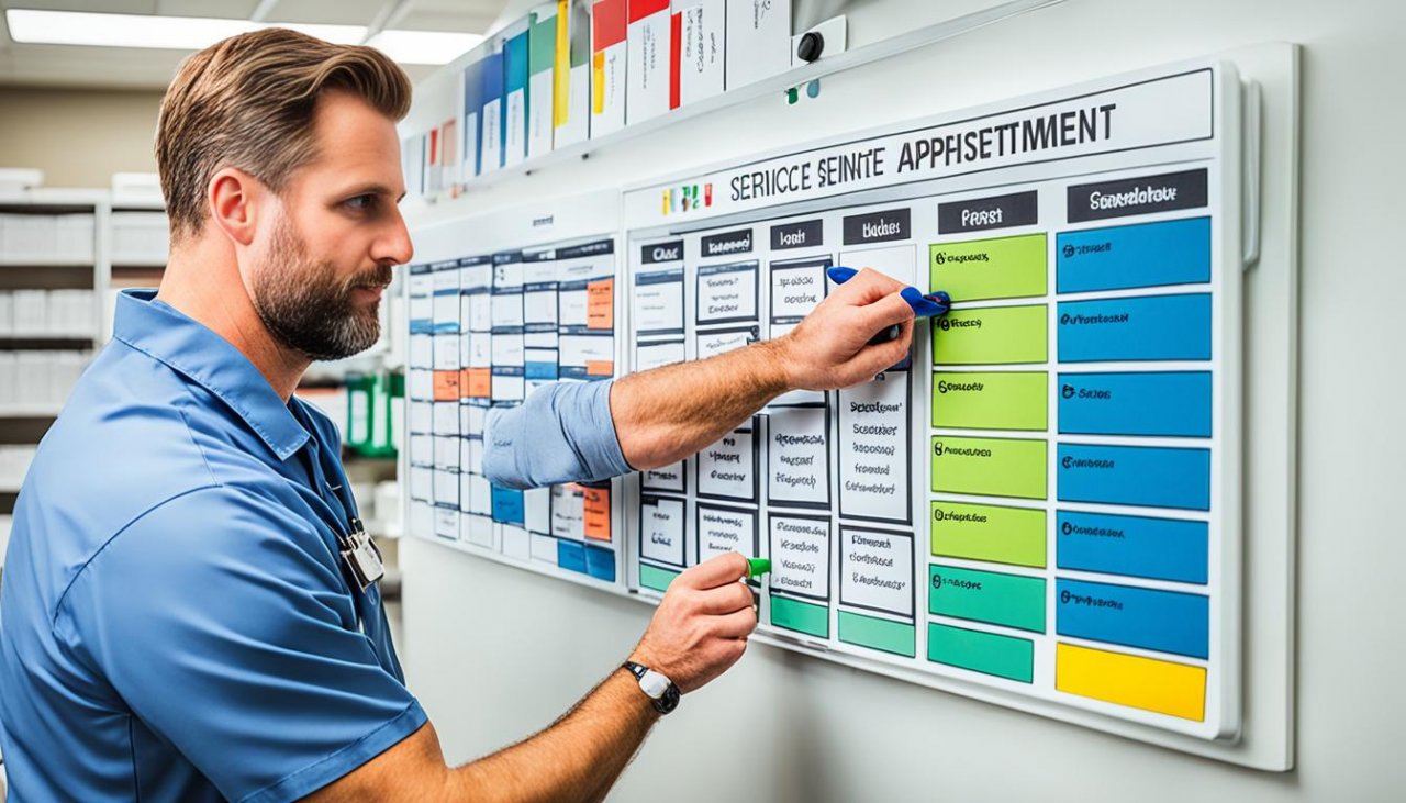 Streamline Technician Scheduling for Medical Equipment Services